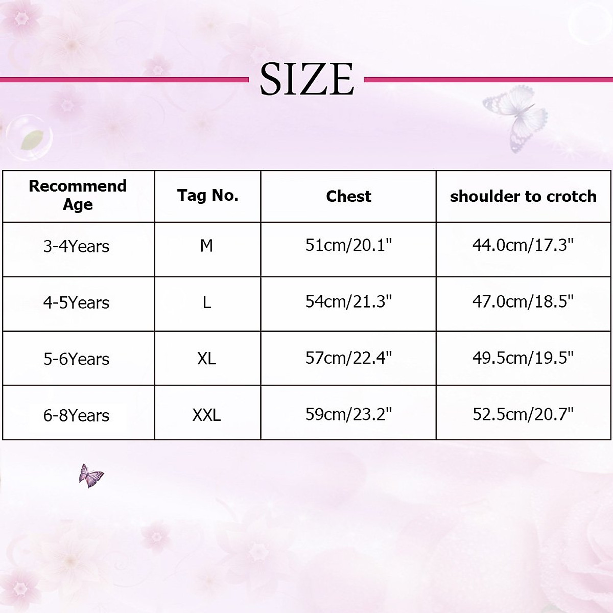 BAOHULU Girl's Skirted Leotards Camisole Cartoon Ballet Dance Tutu Dress B188_Pink_XL