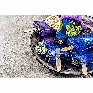 Butterfly Pea Flower Tea Butterfly Pea Tea Rich in Antioxidants Edible Dried Herbal Flowers for Blue & Purple Drinks and Food Coloring 100 g.