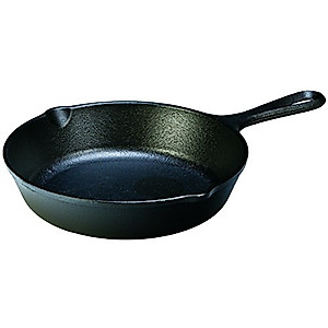 Lodge Seasoned Cast Iron 5 Piece Bundle. 10.5" Griddle, 8" Skillet, 10.25" Skillet, 10.25" Dutch Oven, and 10.25" Lid