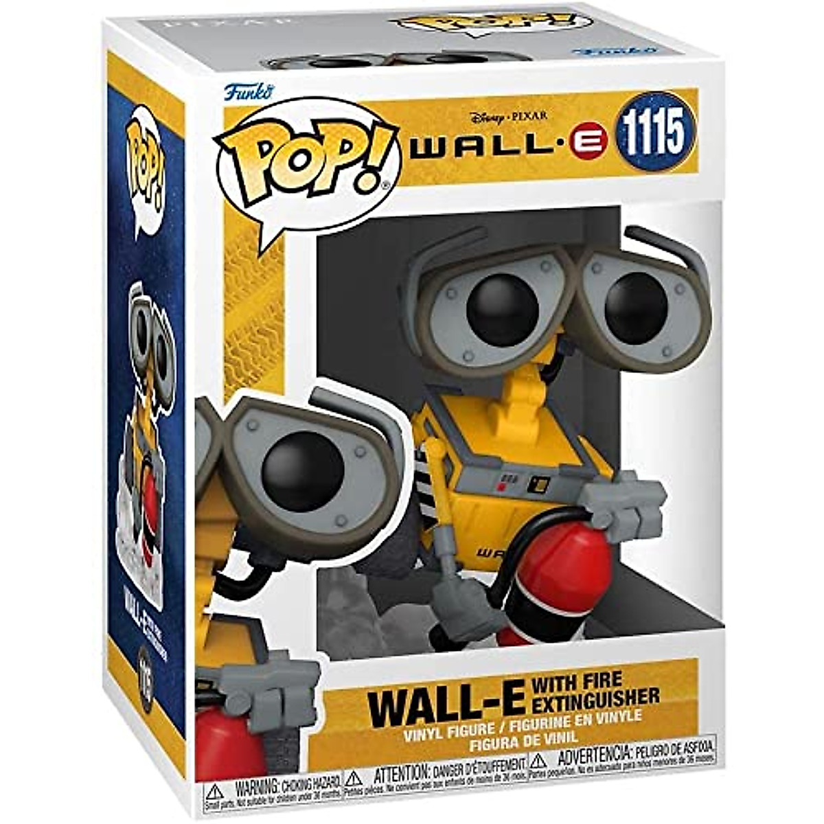 Funko Pop - Disney Pixar - Wall-E, Eve, and Mo Figures - in Pop Protector and Box - Set of 3