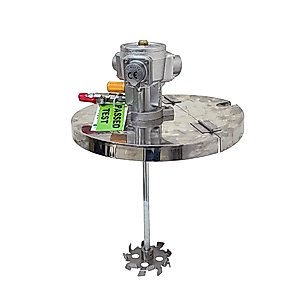 COSMOSTAR 5 Gallon Pneumatic Pail Agitator Paint Mixer | Drum Mixer | Pneumatic Bracket Mixer, Paint Stirring Machine Bracket Air Agitator Paint Mix Tool, Paint Agitator, Paint Mixing Machine