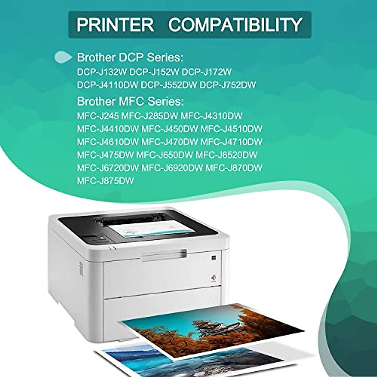 GREENBOX Compatible LC103 XL Ink Cartridge Replacement for Brother LC103 LC103XL LC101 LC101XL High Yield for Brother MFC J870DW J450DW J470DW J650DW J4410DW J4510DW J4710DW J6720DW Printer (15 Packs)