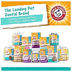Arm & Hammer for Pets Ringers Fresh Breath Dental Treats for Dogs, Value Pack, 32 Pcs | Dog Dental Chews Fight Bad Dog Breath, Plaque & Tartar Without Brushing | With Baking Soda