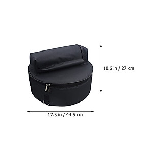 Drum Bag Snare Drum Bag Portable Oxford Cloth Drum Cases Backpack Snare Drum Accessories For Gigs Marching Band Storage And Transport 14inch Black