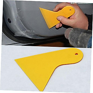 PRETYZOOM Scraper for DIY Tools Glue Scraper Small Scraper DIY Scraper Yellow