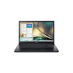 Acer Aspire 7 15.6" FHD (1920x1080) IPS Laptop 2023 | Intel i5-1240P 12-Core | NVIDIA GeForce RTX 3050 4GB | Backlit Keyboard | Fingerprint | Thunderbolt 4 | WiFi 6 | 16GB DDR4 512GB SSD | Win10 Home