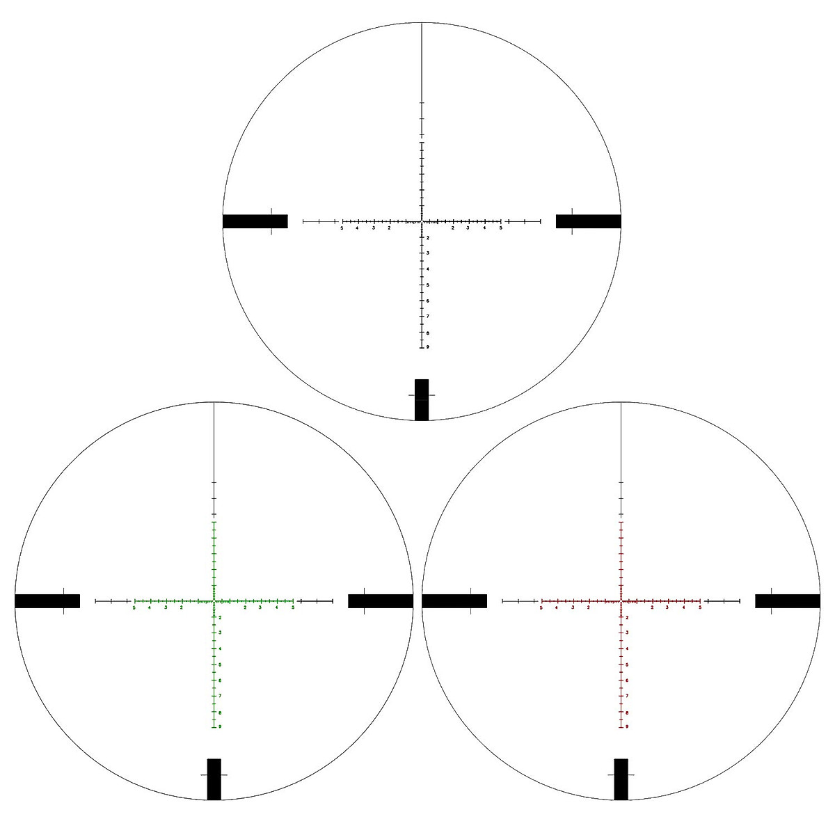 MK 4-16X50/6-24X50 Hunting Rifle Scope 30mm Tube Red/Green/Blue Illuminated Glass Etched Reticle SFP Riflescope w/Side Parallax Adjustment (MK4-16X50)