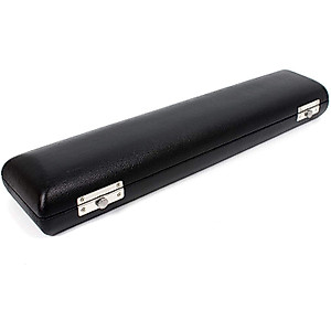 Jiayouy B Foot Joint Flute Case 17 Hole flute Bag Box PU Leather for Flute Players Musician Gift