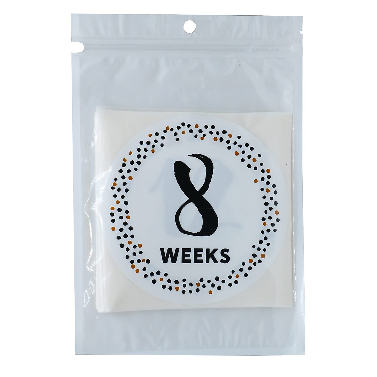 Hycodest Pregnancy Milestone Stickers Photo Record Baby Bump Dynamic Weekly Pregnancy Growth Sticker, Set of 15 Stickers