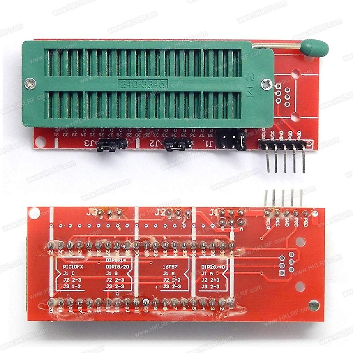Bolsen 1set PICKIT2 Programmer + PIC ICD2 PICKit 2 Programming Adapter Universal Programmer Seat