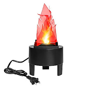 110V Electric Fire Flame Lamp Light LED Simulated Flame Effect Light Torch Light Stage Lamp Prop for Stage Performance, Bar, Night Clubs, Back Yard, Halloween Christmas Party Decoration by Rely2016