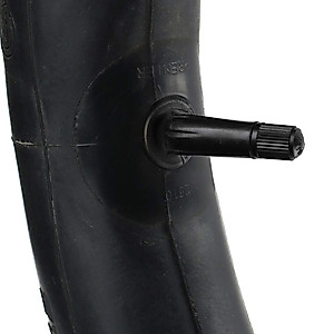 4.10/3.50-4" Inner Tube with TR-4 Straight Valve Stem, Heavy Duty 410/350-4 Replacement Tube for Hand Truck, Dolly, Hand Cart, Utility Wagon, Snow Blower, Lawn Mower, Wheelbarrow, Generator and More