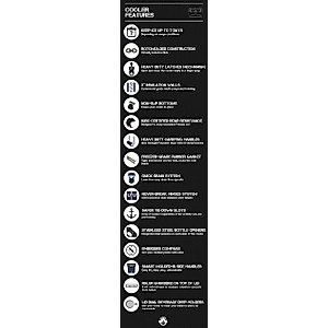 COLD BASTARD COOLERS 45QT Cold Bastard Rugged+ CAMO Ocean Best Premium Ice Chest Cooler Accessories Free S&H (CB45-CO)