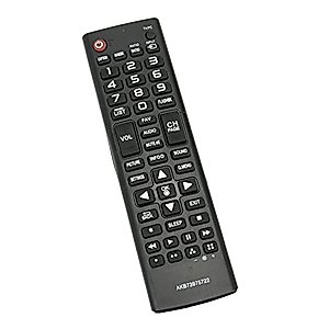 AKB73975722 TV Remote Control Replacement fit for LG LED HDTV 22LB4510 22LH4530 24LF4520 29LB4510 28LF4520 28LF4520WU 28LF4520-WU 24LB4510-PU 24LB451B 24LB451B-PU 24LF4520-WU 24LF452B 24LH4530-PU