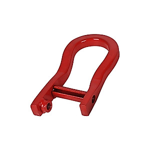 TOPAZ 84192871 2PCS Red Tow Hooks Compatible with 2007-2019 Chevy Silverado GMC Sierra 1500