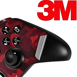 Skinit Decal Gaming Skin Compatible with Xbox One Elite Controller - Originally Designed Red Street Camo Design