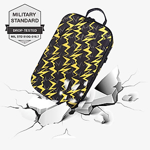 HIJIAO Hard Travel Case for Oculus Quest 2 & Quest VR Gaming Headset and Controllers Accessories Waterproof Shockproof Carring case (Yellow)