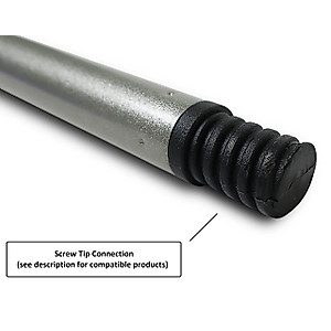 Fuller Brush Adjustable Telescopic Steel Handle, 29-52-Inch