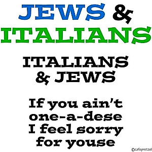 CafePress Jews And Italians Mug Ceramic Coffee Mug, Tea Cup 11 oz
