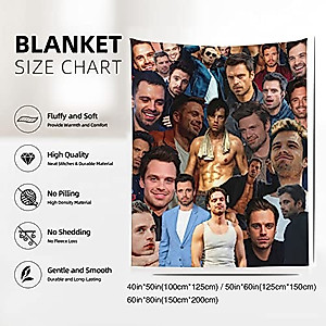 Blanket Ultra Soft Flannel Throw Blankets Suitable for Boy Girl and Adults Home Decor 50"×60"