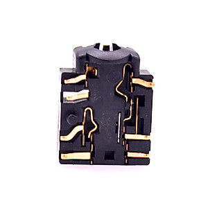 Deal4GO Original Replacement 3.5mm Headphone Jack Audio Socket for Xbox One Controller 1708 Headset Port Black