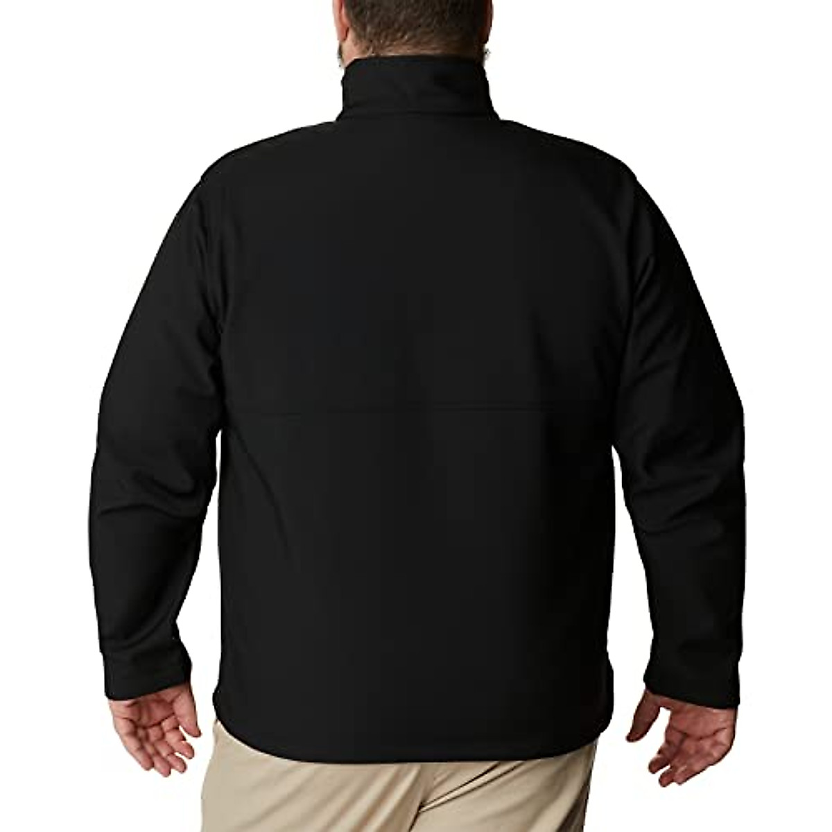 Columbia Men's Ascender Softshell Front-Zip Jacket, Black, Medium