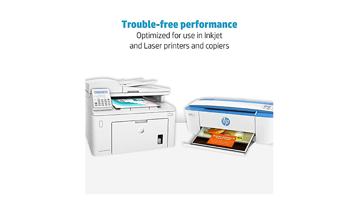 HP Premium 24 lb Printer Paper - 100 Bright, 500 Sheets