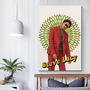 Runaway Steve Lacy Poster Canvas Posters Wall Art Decor Prints Posters Decoration Background Painting Classical for Home Decor Bedroom Bathroom 16x24inch(40x60cm)