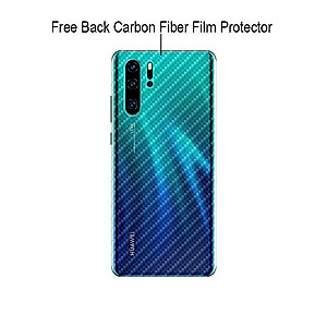 Ibywind 2 Pcs Screen Protector For Huawei P30 Pro 6.67",Flexible TPU Film,With 1Pc Camera Lens Protector,1Pc Back Film,Bubble Free[Easy to install]