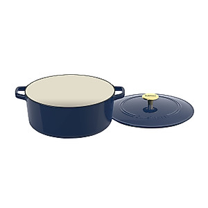 Cuisinart Oval Casserole, Midnight Blue, 7 Qt