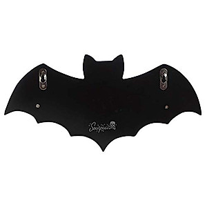 Sourpuss Bat Shelf Black
