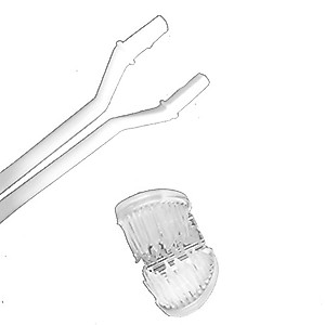 SUPVOX 7pcs Three Sided Toothbrush Replaceable Dual Brush Head Special Needs Toothbrush toothhugger Toothbrush Soft Bristle Toothbrush for Adult (4 Replace brish Heads)