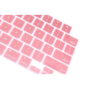Keyboard Cover Compatible for MacBook Air 15 M2 A2941, 2022 MacBook Air 13.6 inch M2 A2681, 2021-2023 Release MacBook Pro 14/16 M3/M2/M1 Pro/Max A2918 A2992 A2779 A2442 A2991 A2780 A2485 (Rose Gold)