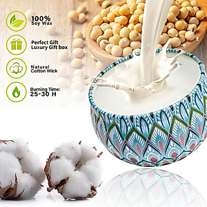 Scented Candles Gift Set, 12 Pack Soy Candles for Home Scented, Stocking Stuffers for Women, 300 Hours Burning, Aromatherapy Candle Set, Birthday Gifts for Women Mom with Gift Box