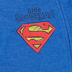 DC Comics Justice League Batman Superman The Flash Newborn Baby Boys 3 Pack Zip Up Sleep N' Plays 6-9 Months