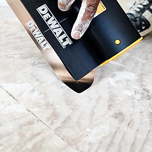 DEWALT Drywall Skimming Blade Set - 7", 10" & 16" Blades | Pro-Grade | Extruded Aluminum & European Stainless Steel Construction | High-Impact End Caps | 3-442