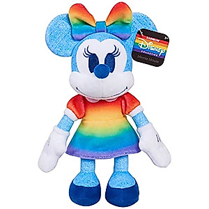 Disney Standard Pride Small Plush – Minnie Mouse, Just Play, Kids Toys for Ages 2 Up, Amazon Exclusive by Just Play