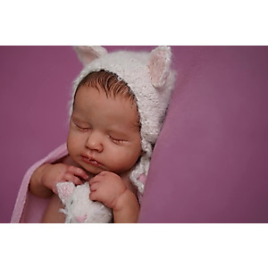 RXDOLL Full Vinyl Body Silicone Reborn Baby Dolls Boy 20 inch Realistic Newborn Baby Dolls That Look Real Life Baby Doll Anatomically Correct Boy Washable for Age 3+