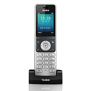 TWA Yealink Bundle of Professional IP DECT High-Performance Business Wireless Phone Bundle W76P - W56H and W70 Base with Microfiber Cloth