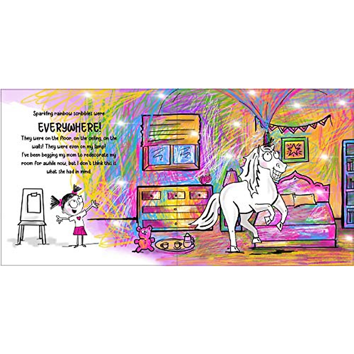 Never Let a Unicorn Scribble! (Funny Unicorn Picture Book series For Ages 4-8)