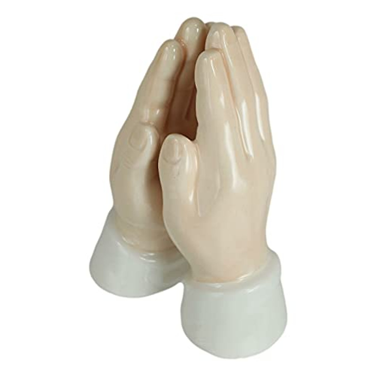 "Home Décor Accents" Inspirational Religious Themed Praying Hands Ceramic Salt Pepper Shakers Set - Home Accents 33-kl1-9860