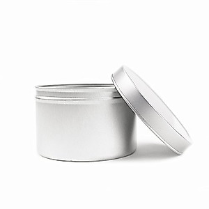 EricX Light Candle Tin 24 Piece, 8 oz, for Candle Making