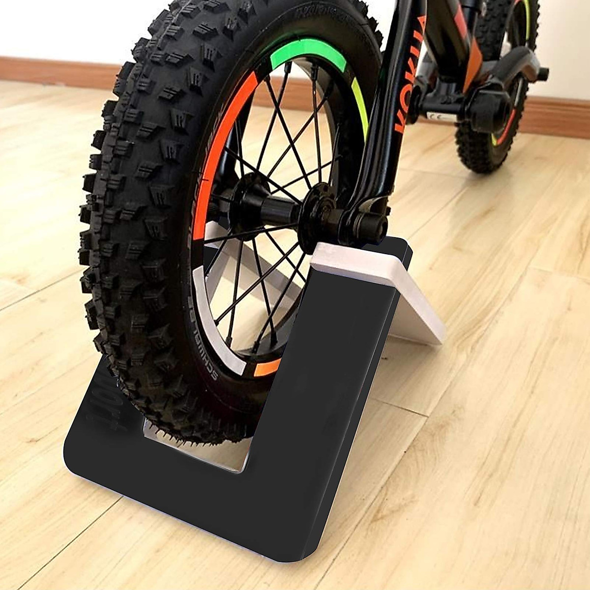 BESPORTBLE 2pcs Bikes Bicycle Floor Parking Rack Bike Standing Organizer Adjustable Bicycle Park Stand for Mountain Bikes Road Bikes Kids Bikes Stopper