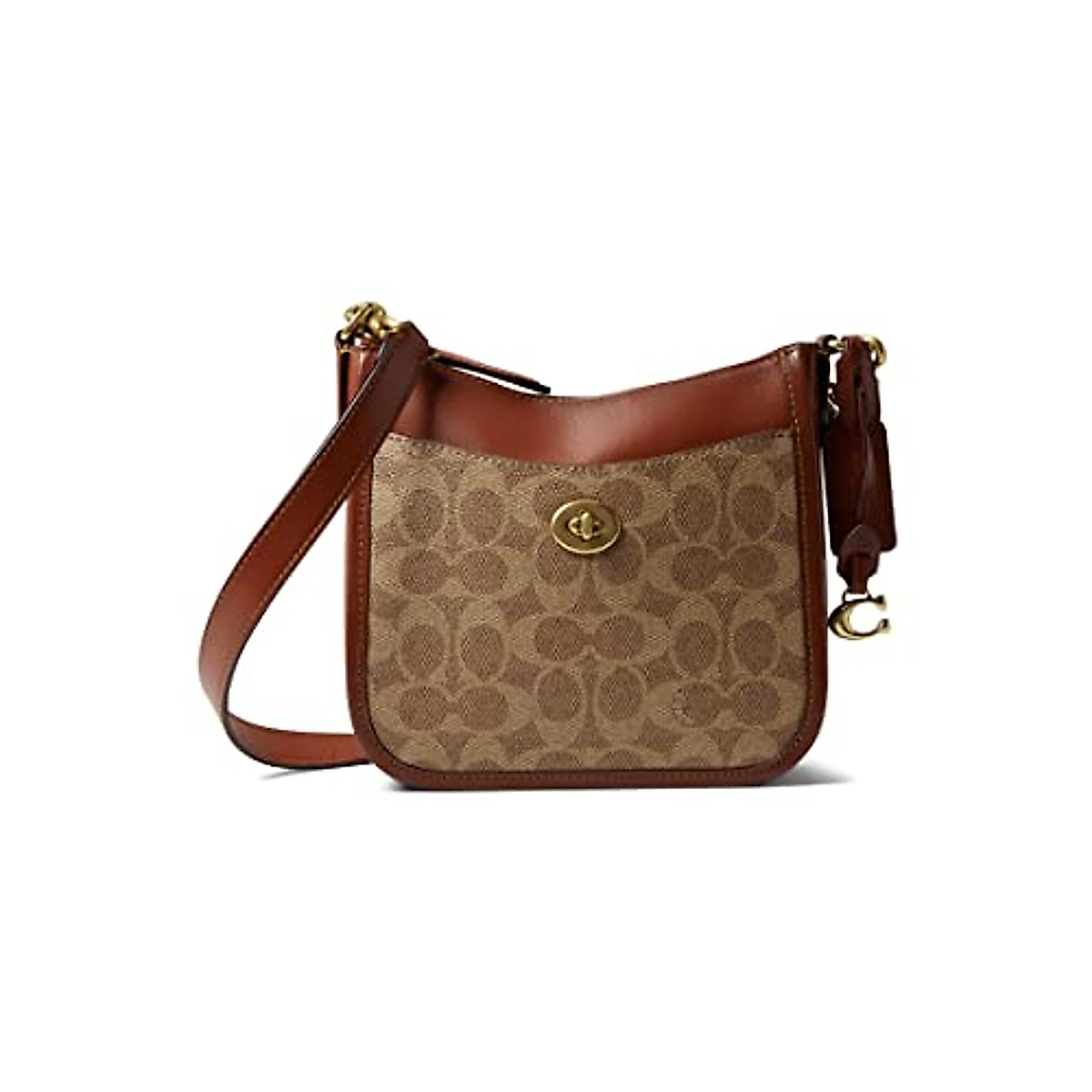 COACH Chaise Crossbody 19 Tan Rust One Size