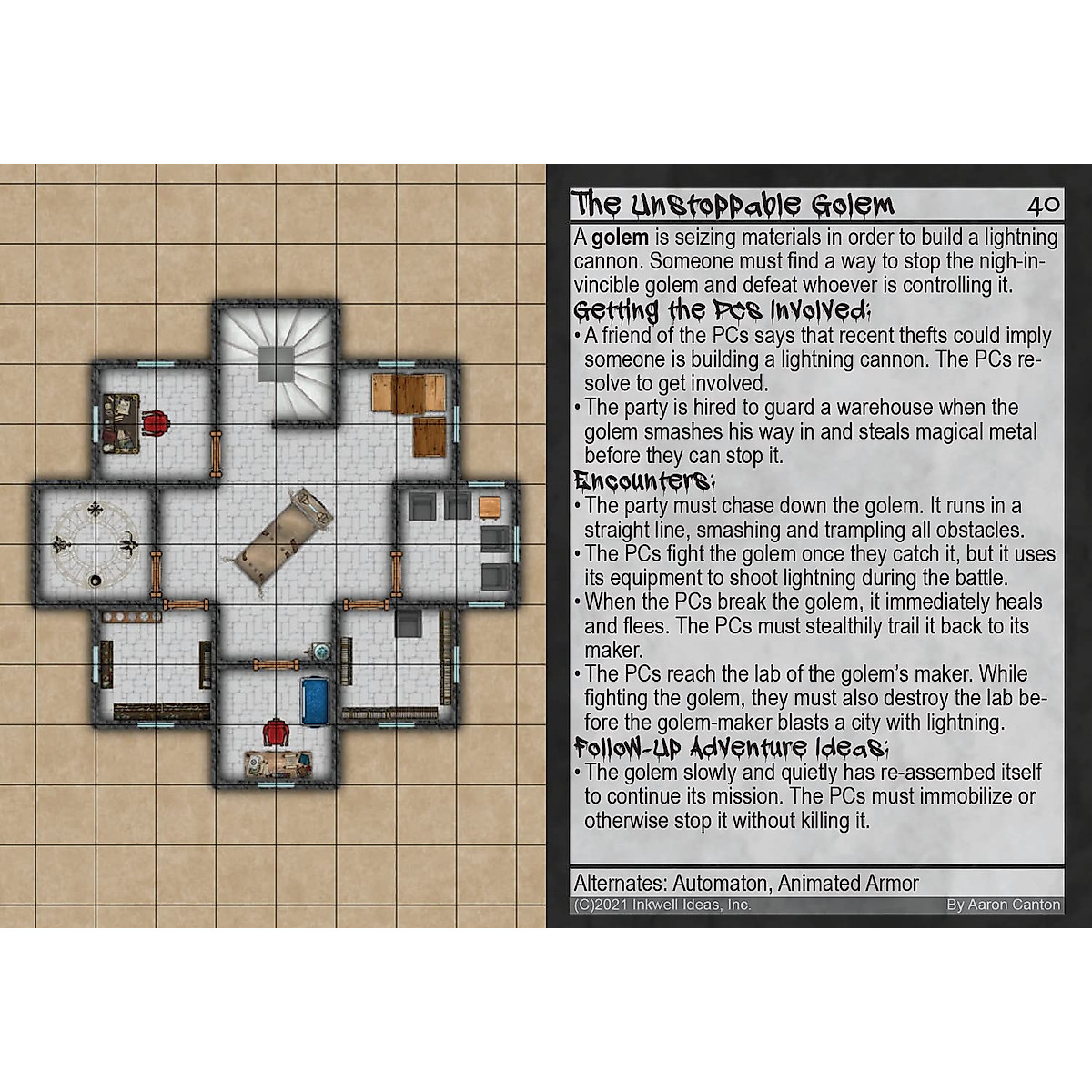 Inkwell Ideas Sidequest Decks: Monster Hunts