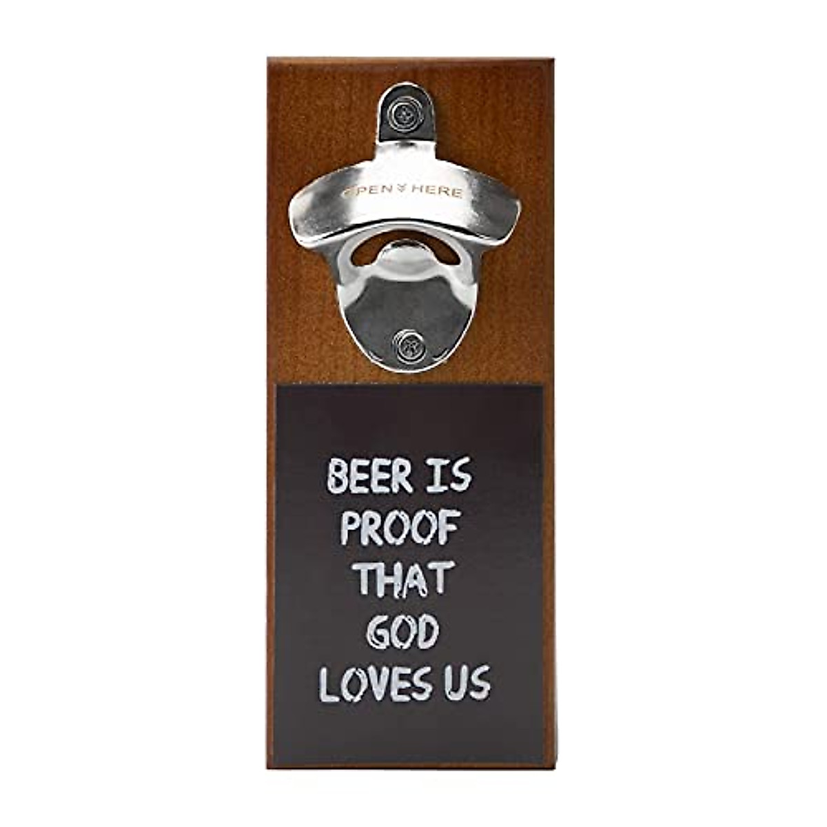 Fathers Gifts Bottle Opener Wall Mounted Magnetic from Daughter Stainless Steel Beer Bottle Opener,Gifts for Men Cool Gadgets Birthday Gifts for Dad Friends