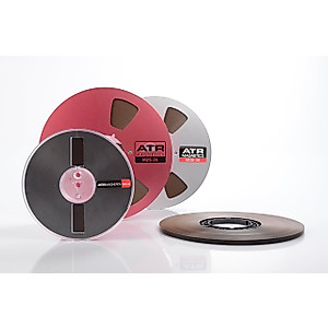 Long Play Analog Recording Tape by ATR Magnetics | 1/4" MDS-36 - Modern Classic Sound | 7” Plastic Reel | 1800’ of Analog Tape