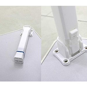 Baby Care Kids Folding Floor Table w/Adjustable Heights - for Play, Reading, and Snack Time and More (World Map)