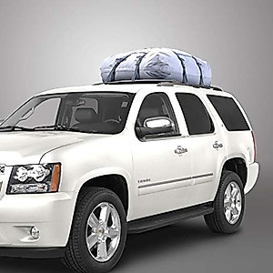 Auto Expressions-223102 Roof Top Cargo Carrier Water Resistant - Grey