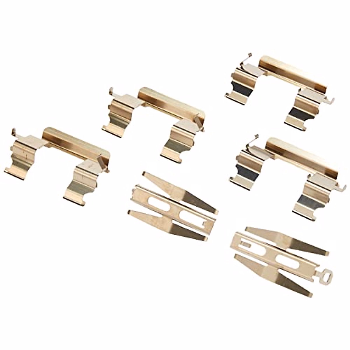 ACDelco Silver 14D882CH (19286140) Ceramic Front Disc Brake Pad Set with Hardware